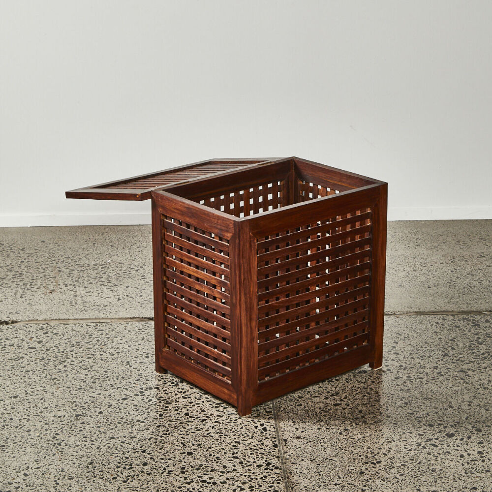 A Vintage Wooden Laundry Box