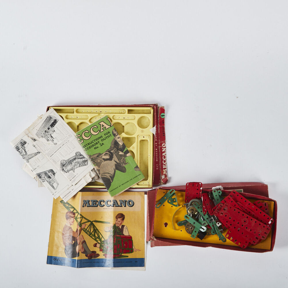 A Pair Of Vintage Mechano Sets