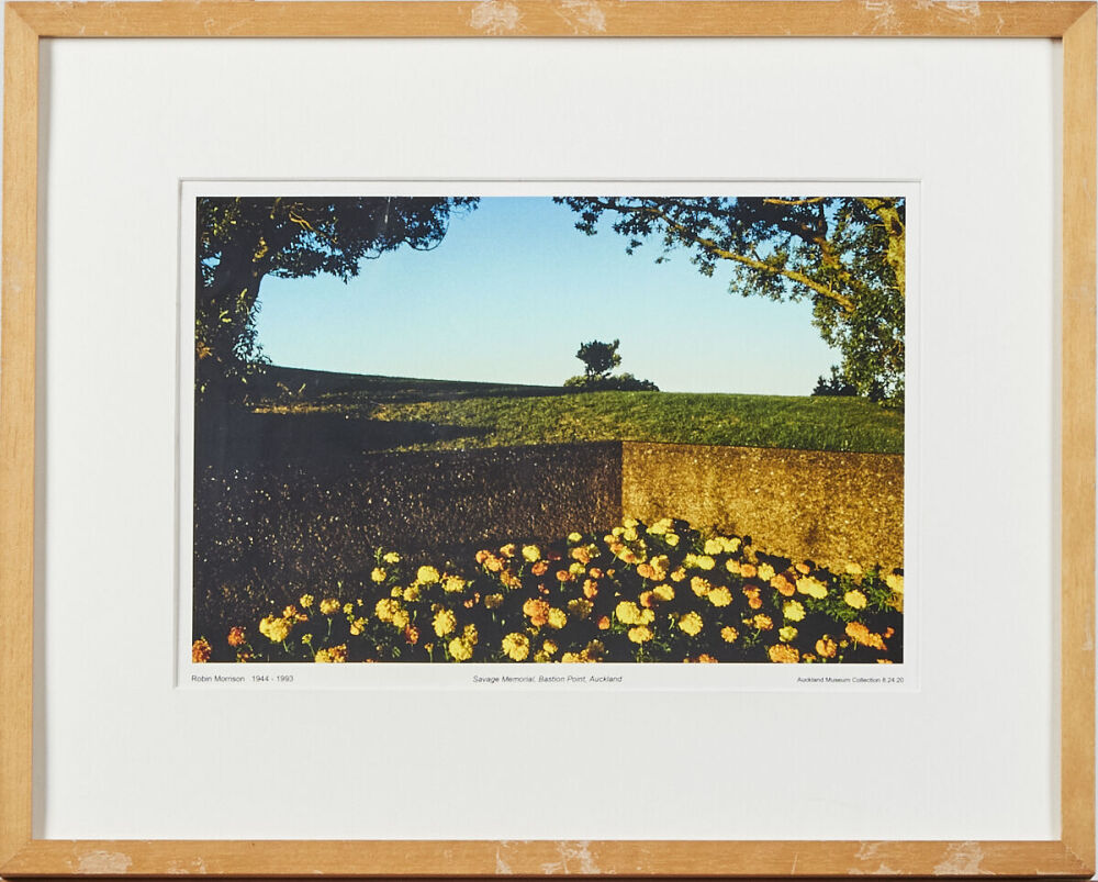 ROBIN MORRISON Savage Memorial, Bastion Point Auckland
