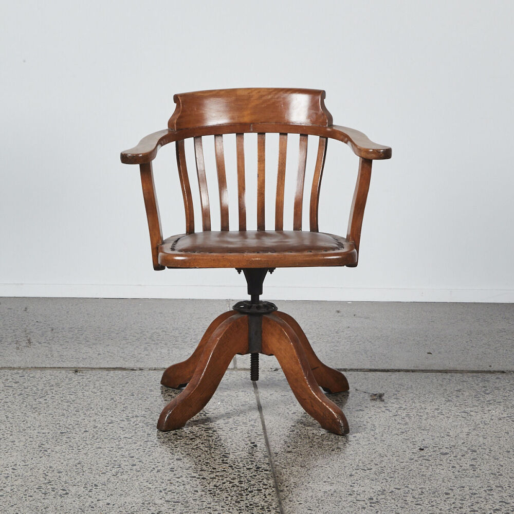 A Vintage Captains Chair