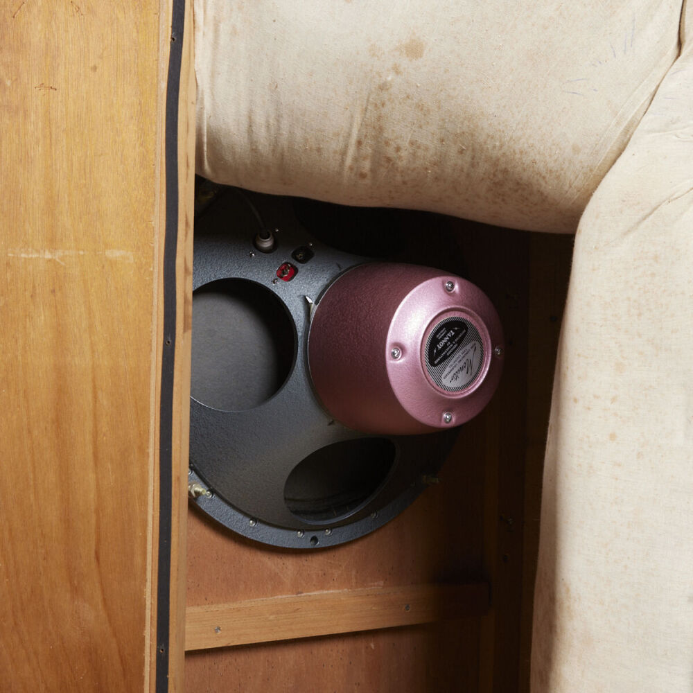 An Extremely Rare Pair Of Tannoy 15 Inch Red Dual Concentric Speakers ...