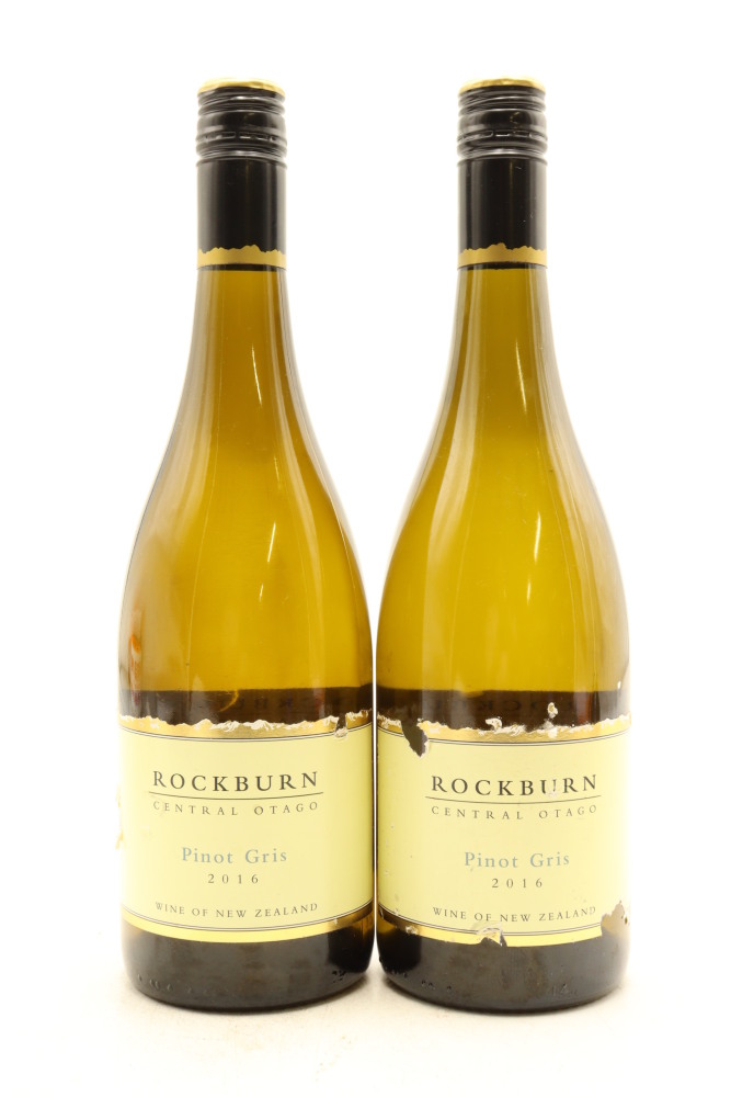 (2) 2016 Rockburn Pinot Gris, Central Otago