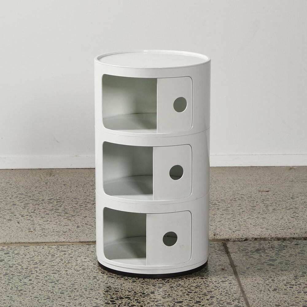 A Kartell Componibili Style Side Table
