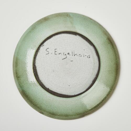 A Simon Engelhardt Tin Glaze Plate