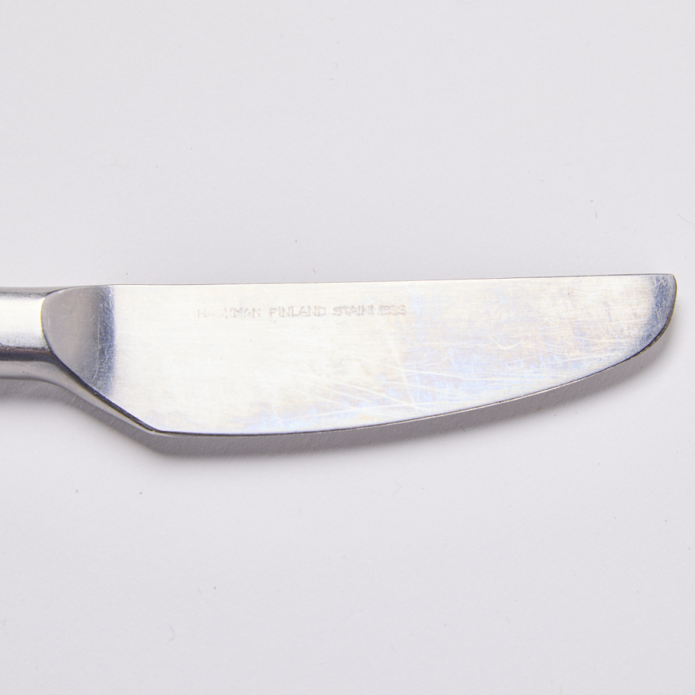 A Mid-Century Bertel Gardberg Lion Cutlery For Hackman Finland 18Pcs