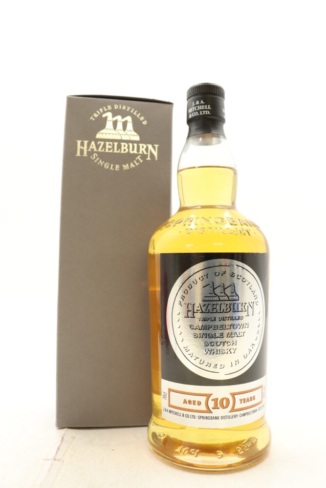(1) Hazelburn Triple Distilled 10 Year Old Single Malt Scotch Whisky ...