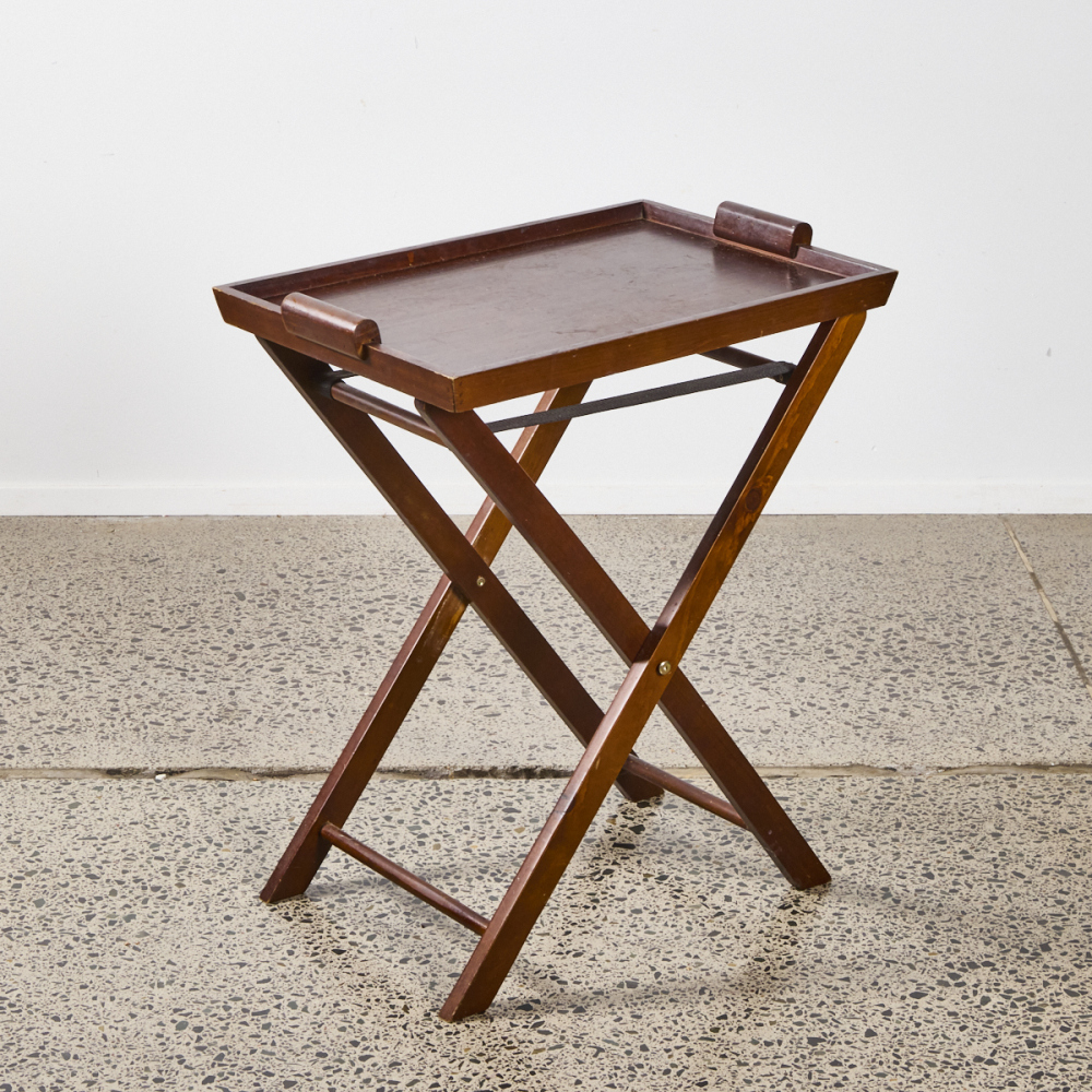 A Solid Wood Butlers Table