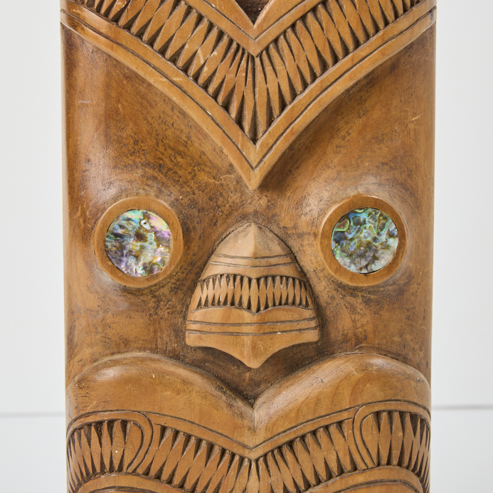 A Contemporary Tiki Carving