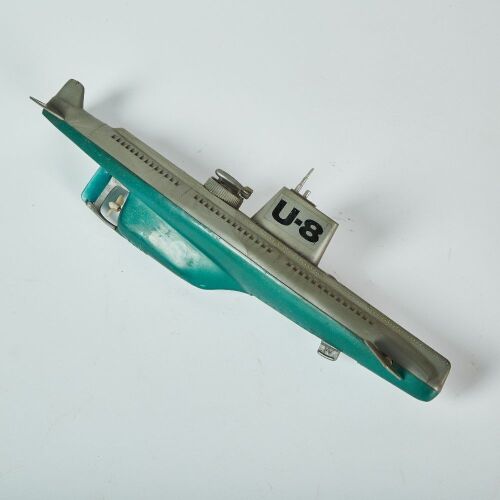 A Vintage U8 Submarine Sea Raider Toy Battery Operated by Play Art