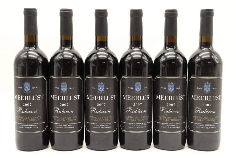(6) 2007 Meerlust Rubicon, Stellenbosch [JR17]