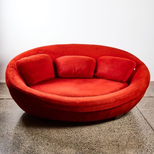 A Round Celini UFO Sofa