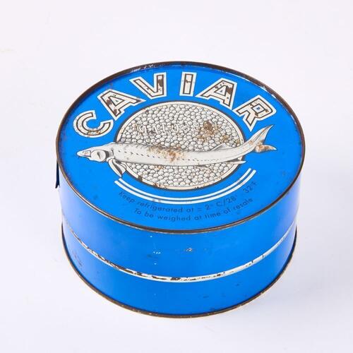 A Vintage Caviar Tin