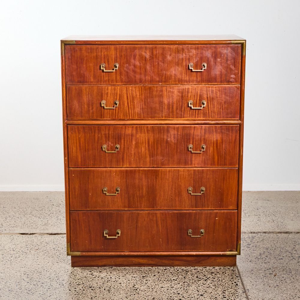 A Five Drawer Scotch Chest