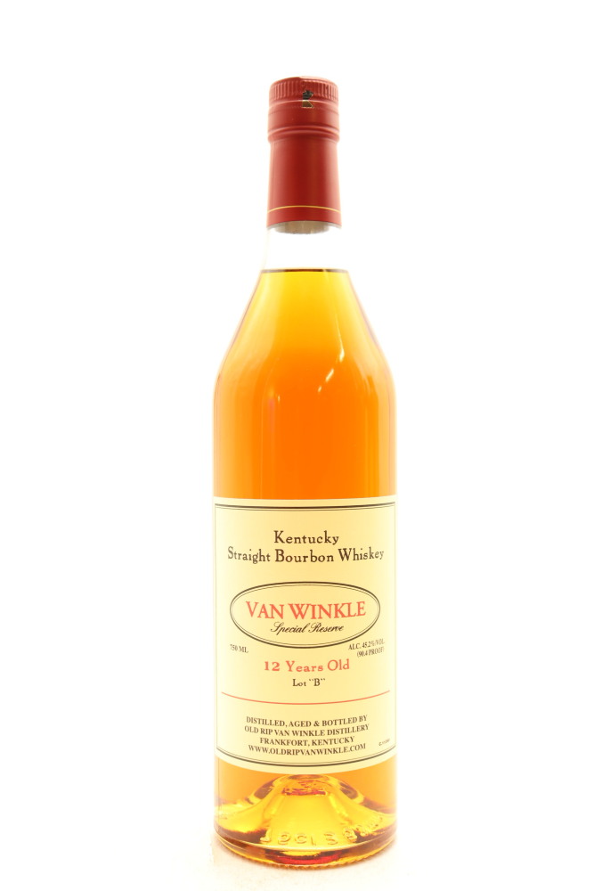 (1) Old Rip Van Winkle 'Van Winkle Special Reserve Lot B' 12 Year Old ...