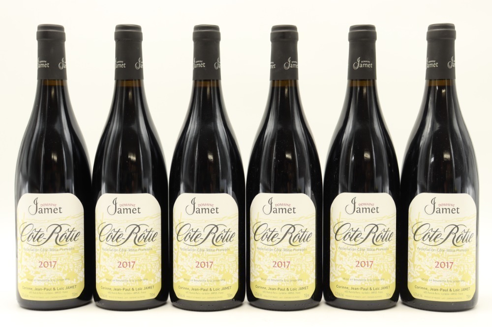 (6) 2017 Domaine Jamet Cote Rotie, Rhone [JR17.5]