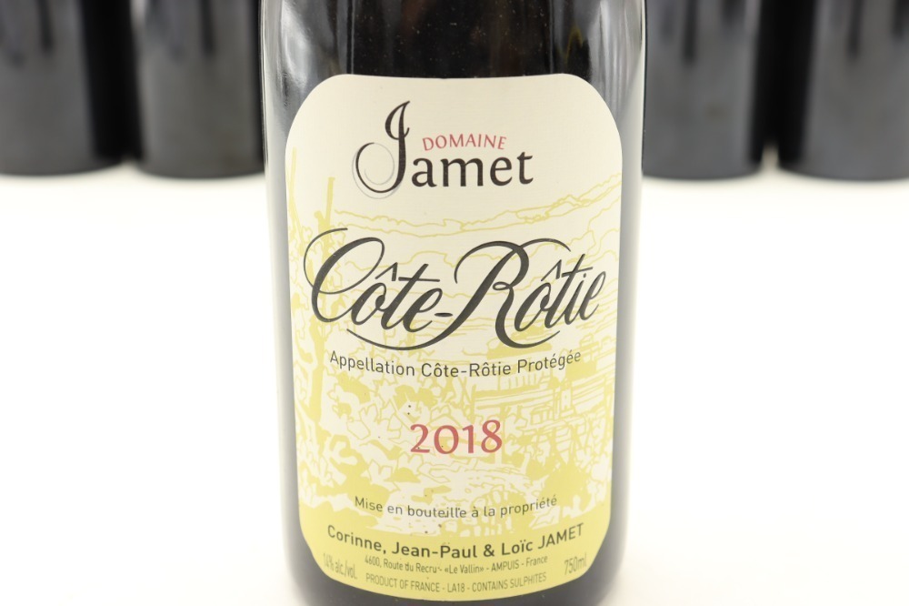 (6) 2018 Domaine Jamet Cote Rotie, Rhone [JR17.5]