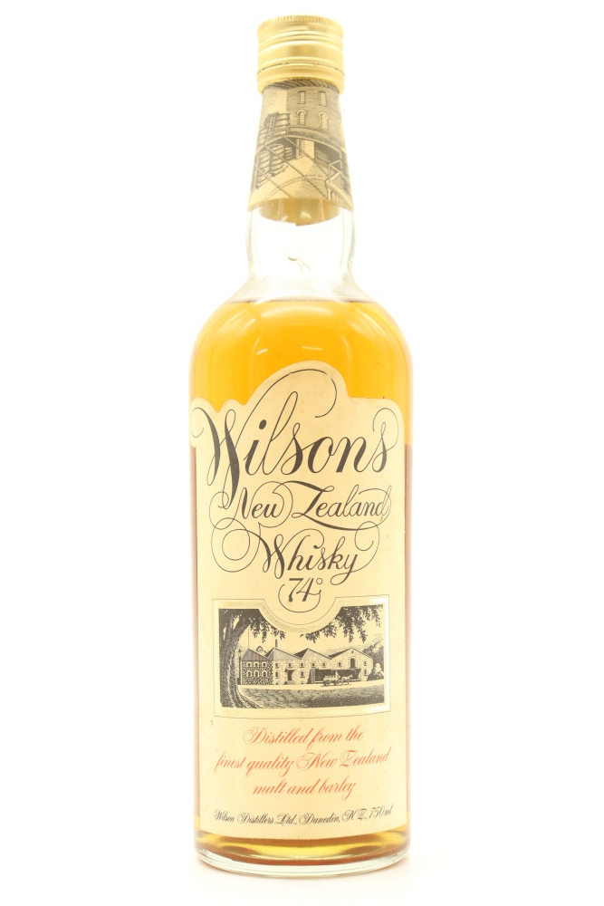 (1) Wilson's New Zealand Malt & Barley Whisky, 750ml, Circa 1970s (US)