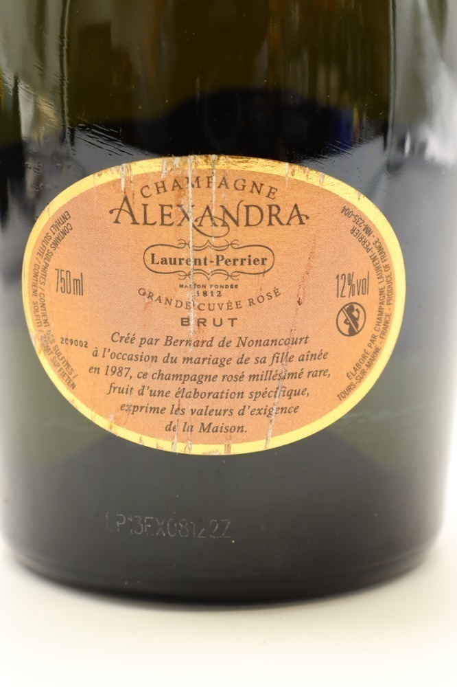 (1) 2004 Laurent-Perrier Alexandra Rose, Champagne