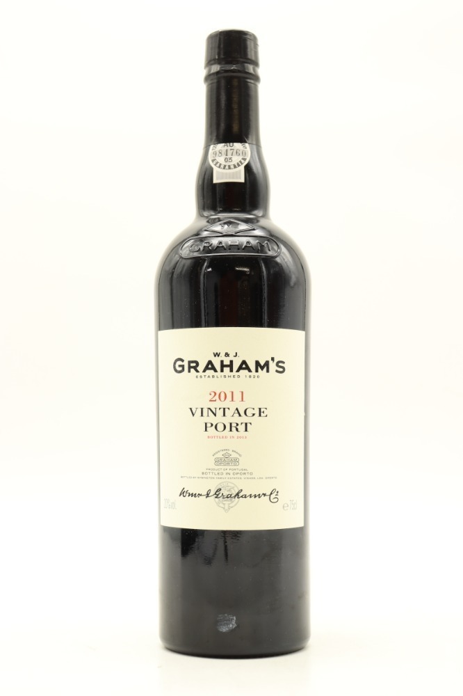 (1) 2011 W & J Graham's Vintage Port, Portugal [JR19] [RP95-97] [WE96 ...