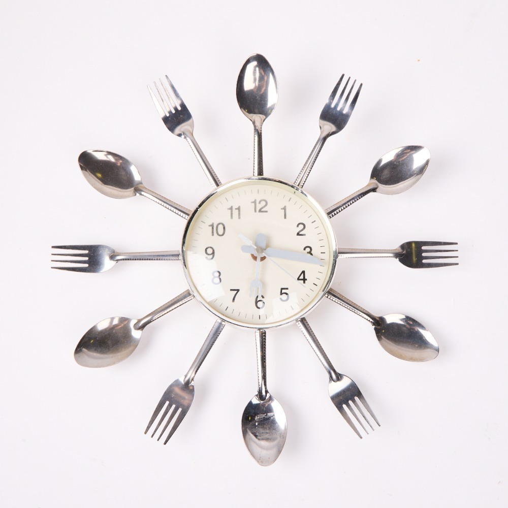 A Cutlery Wall Clock