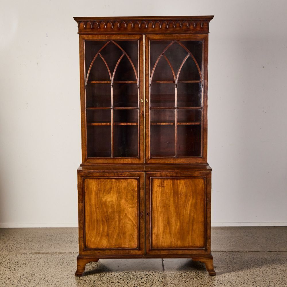 A Breakfront Cabinet