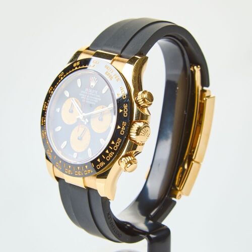 18ct Yellow Gold, 40mm Rolex Cosmograph Daytona Oysterflex Wristwatch