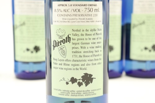 (6) 2018 Pieroth Blue Burg Layer Schlosskapelle Muller-Thurgau Kabinett ...