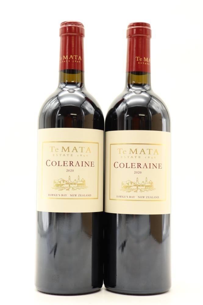 (2) 2020 Te Mata Estate Coleraine, Hawke's Bay [JR17]