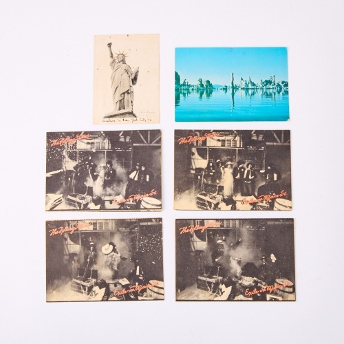 A Collection of Vintage Rollingstones Postcard with Others