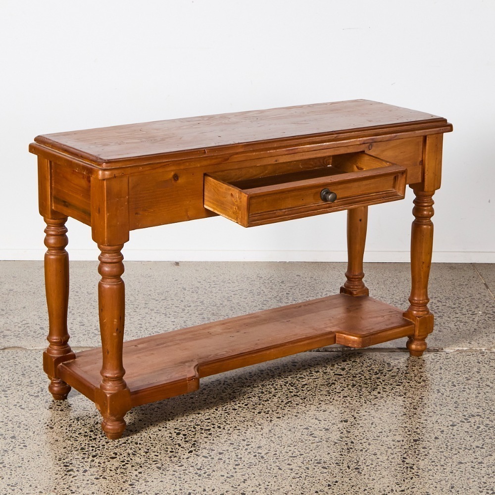 A Compact Walnut Sideboard Unit