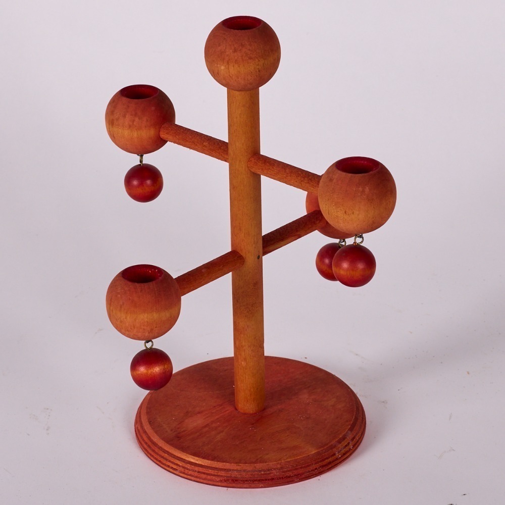 A Sixties Kaija Aarikka Tree Of Life Candleholder, Finland