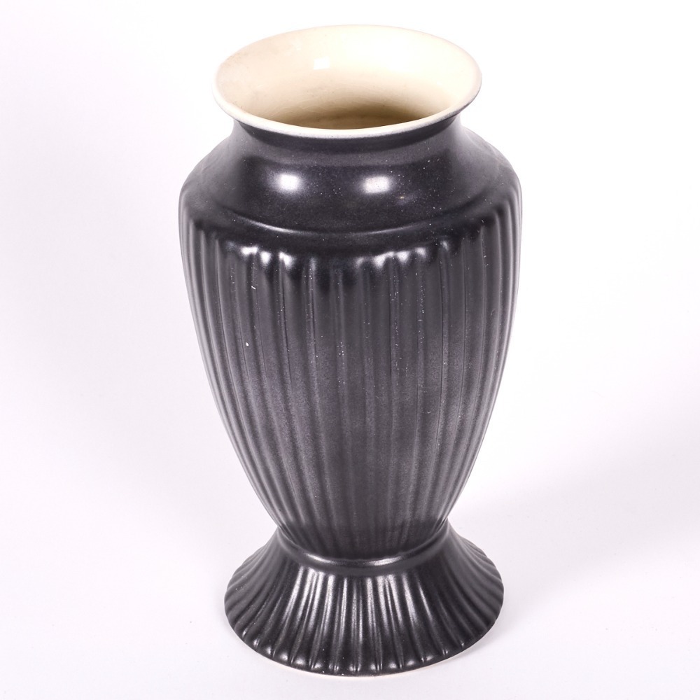 A Rare Black Titian V-201 Vase