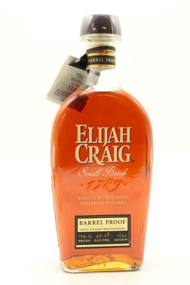 (1) Elijah Craig Small Batch Barrel Proof Kentucky Straight Bourbon ...