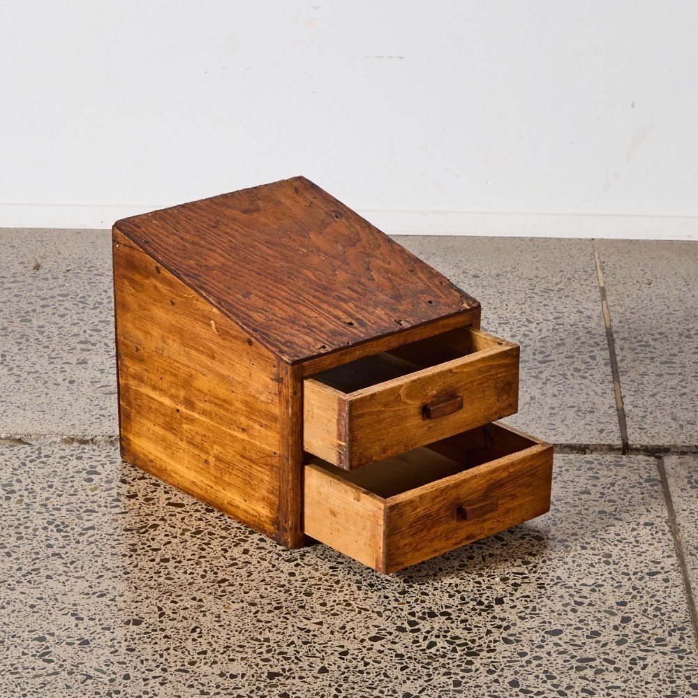 A Vintage Boot Polishing Stand
