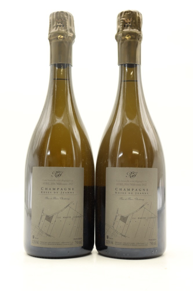 (2) 2012 Cedric Bouchard Roses de Jeanne 'HL-La Haute-Lemblee' Blanc de ...