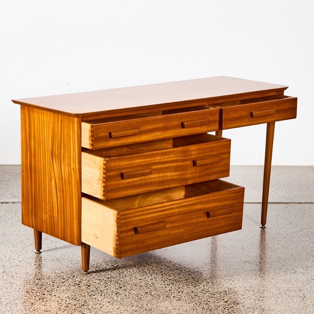 A Mid-Century Three Draw Dressing Table A/F