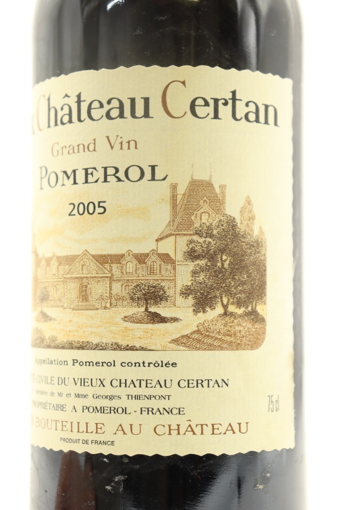 (1) 2005 Vieux Chateau Certan, Pomerol [JR17.5] [RP95] [WS97]