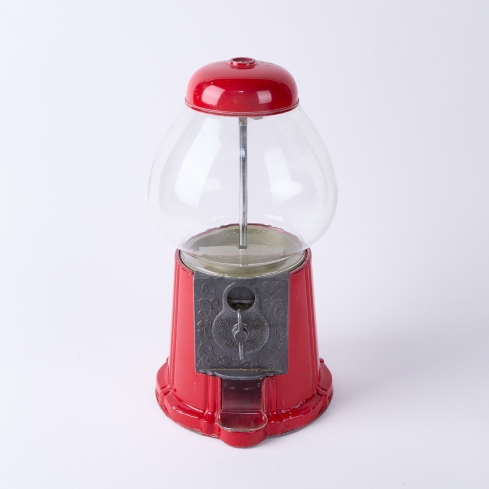 A Vintage Gumball Machine