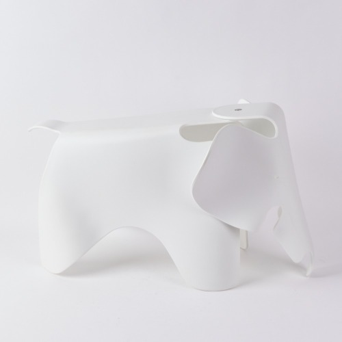 An Eames Style Elephant in White