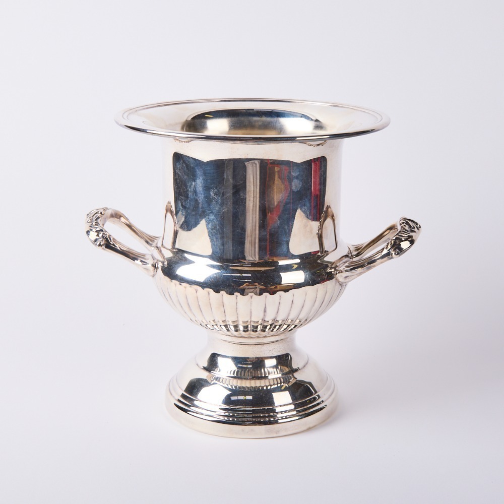 A Classic Vintage Silver Plated Champagne Bucket