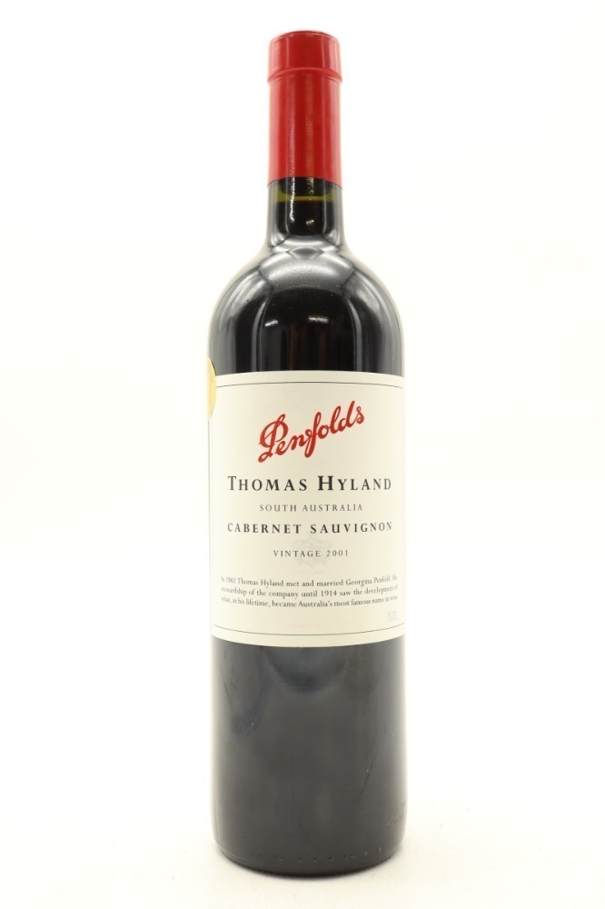 (1) 2001 Penfolds Thomas Hyland Cabernet Sauvignon, South Australia