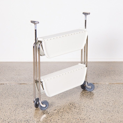 A Transit Folding Trolley by David Mellor for Magis Italy