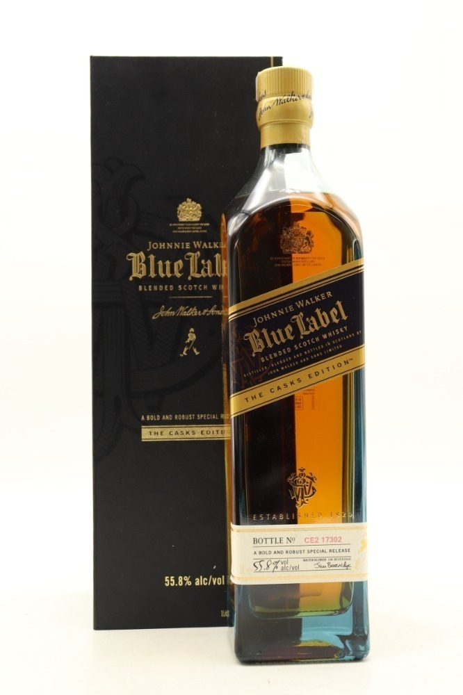 (1) Johnnie Walker Blue Label The Casks Edition Blended Scotch Whisky ...