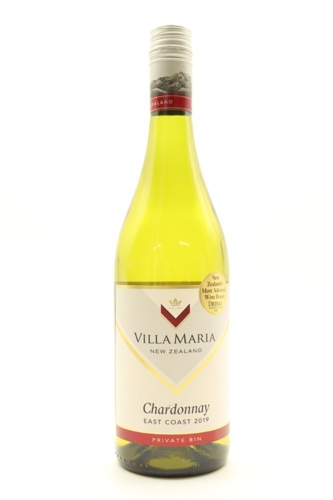 (1) 2019 Villa Maria Private Bin East Coast Chardonnay, New Zealand