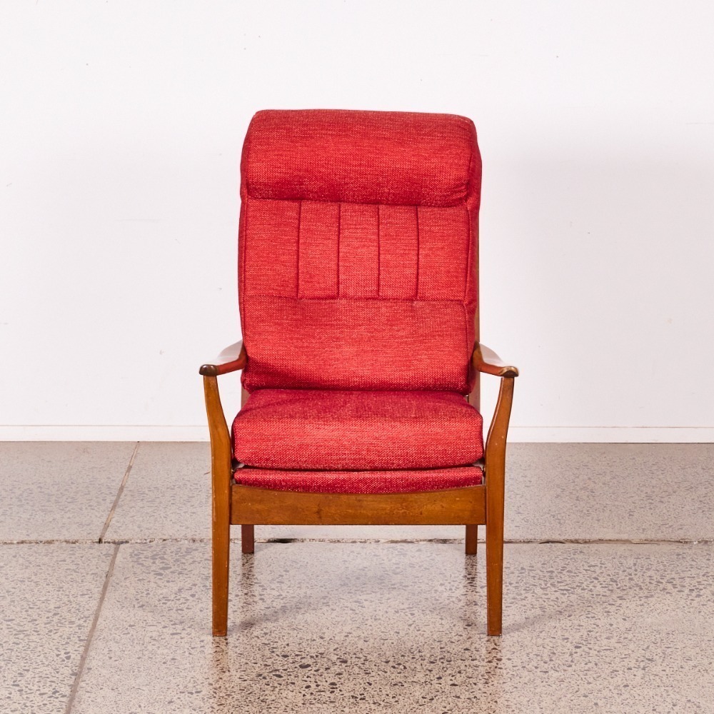 A Refurbished Don Furniture Lounge Chair