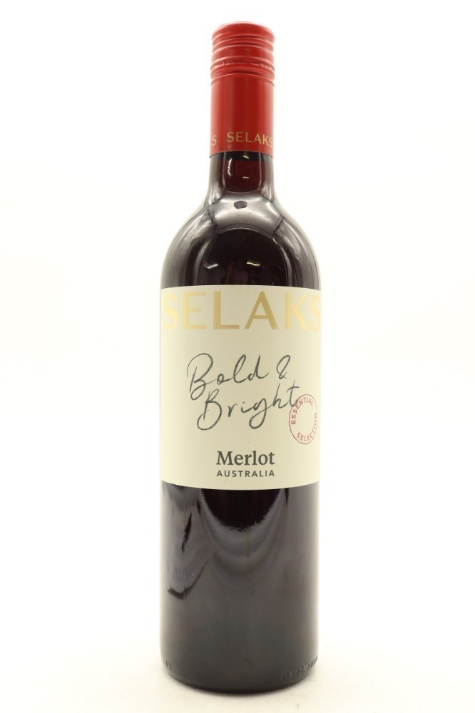 (1) Selaks Essential Selection 'Bold & Bright' Merlot, Australia