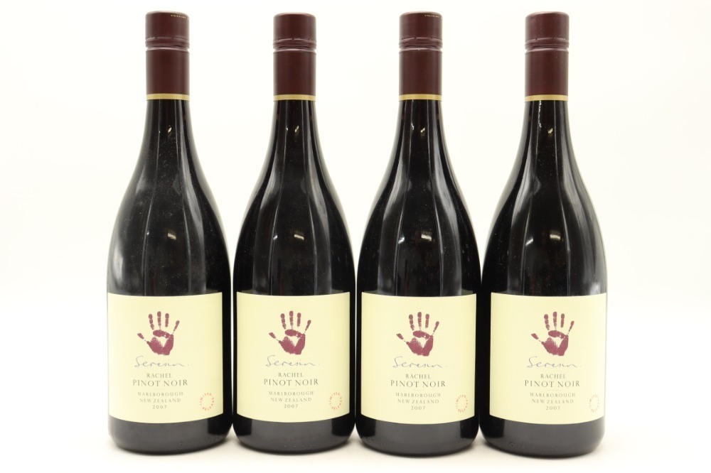 (4) 2007 Seresin Rachel Pinot Noir, Marlborough [JR17] [BC93]